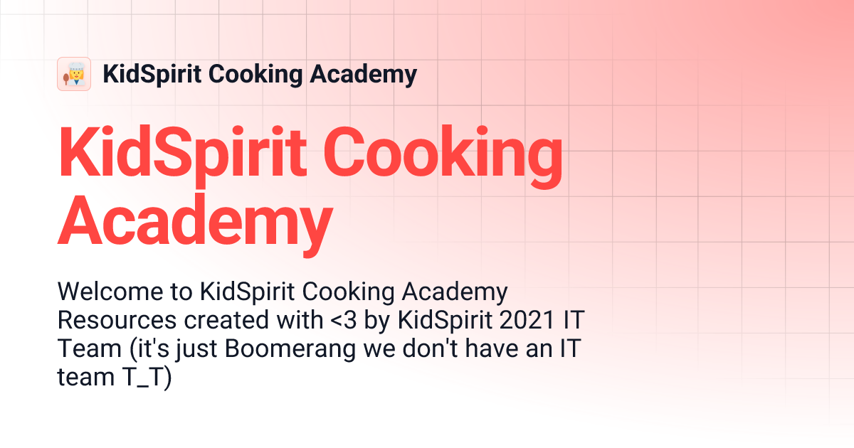 KidSpirit Cooking Academy | KidSpirit Cooking Academy